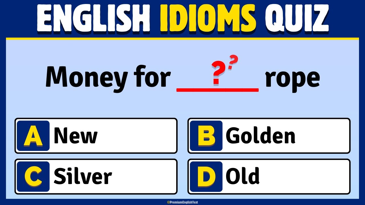 Ultimate Idioms Challenge | 99% Will Fail to Score 30/30! 😱 # ...