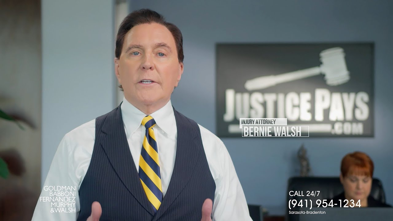 Hurt In A Crash? Stop Stressing Out, Get Bernie Walsh. - YouTube
