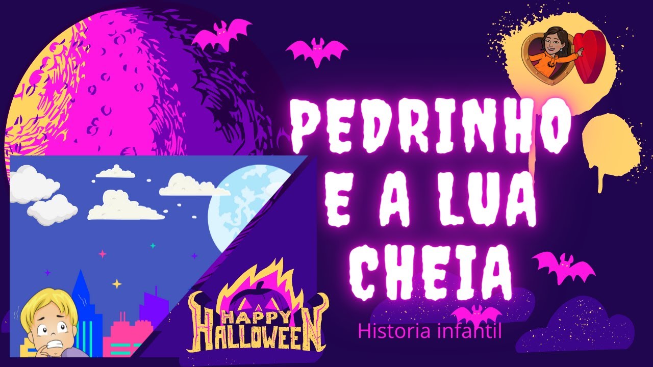 Pedrinho e a lua cheia-Historia infantil - Especial Halloween - YouTube