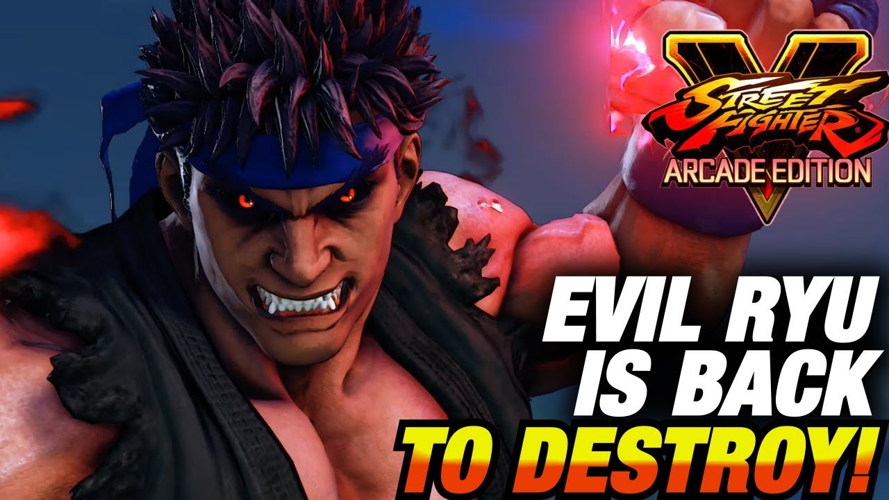 Evil Ryu Is Back To DESTROY - YouTube