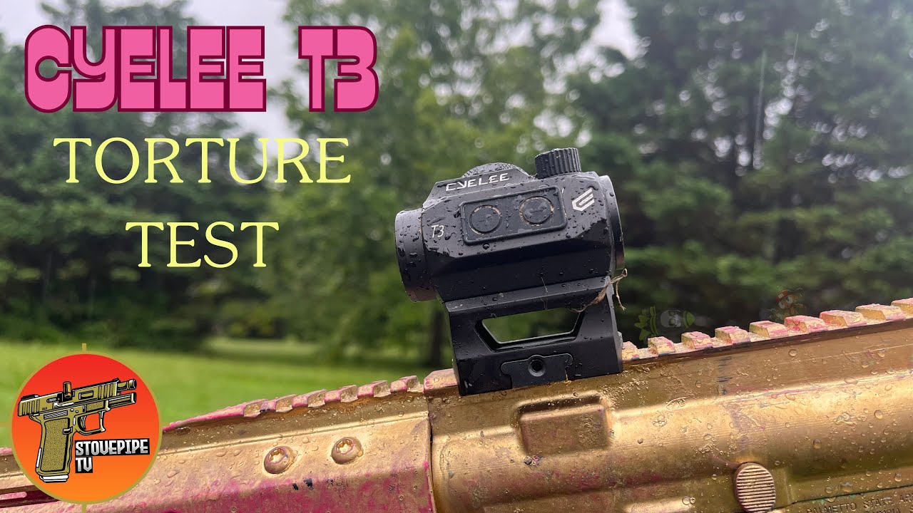 CYELEE T3 RED DOT TORTURE TEST (CHEAP SHAKE AWAKE) - YouTube