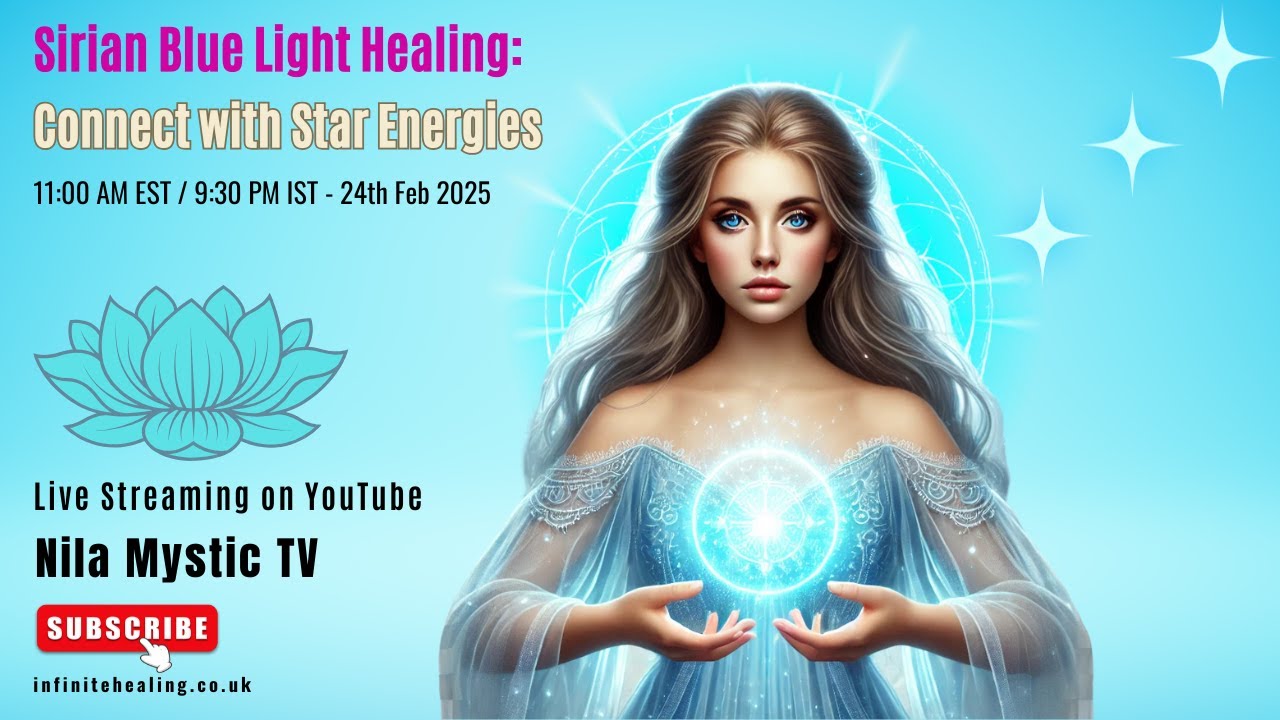 Sirian Blue Light Healing: Connect with Star Energies - YouTube