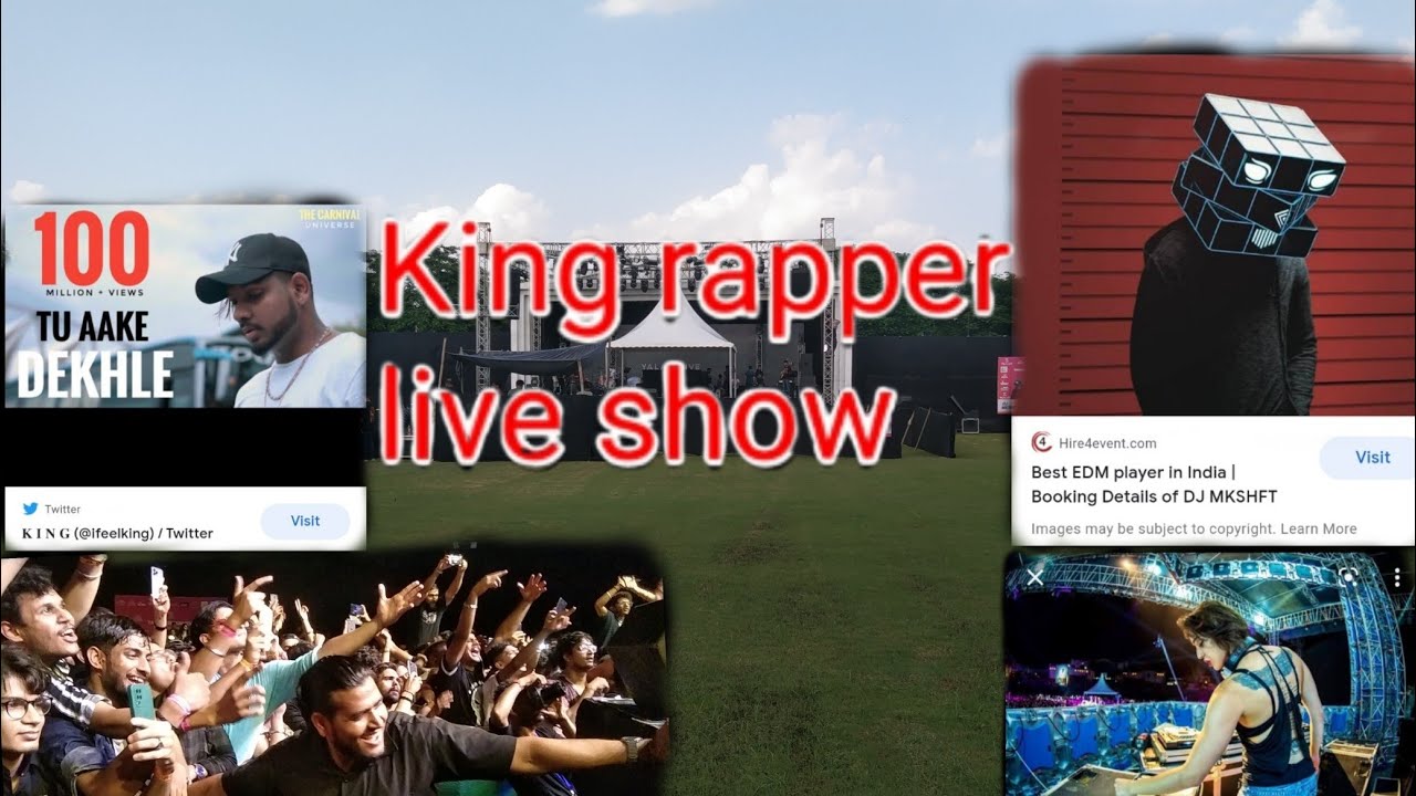 King rapper live show || #king rapper || DJ mk shft || DJ olly esse by ...