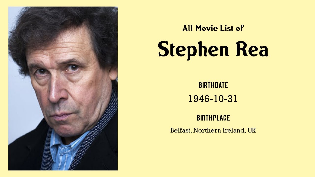 Stephen Rea Movies list Stephen Rea| Filmography of Stephen Rea - YouTube