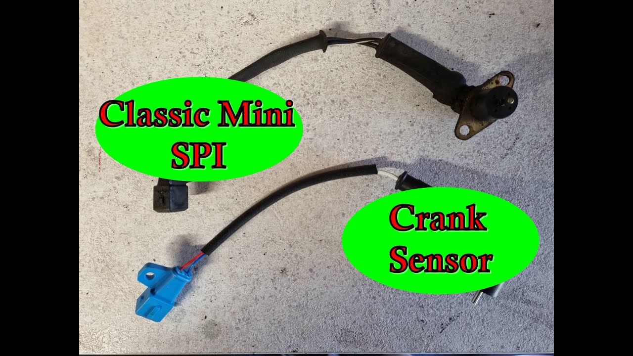 Classic Mini Restoration: SPI Crank Sensor Replacement - YouTube
