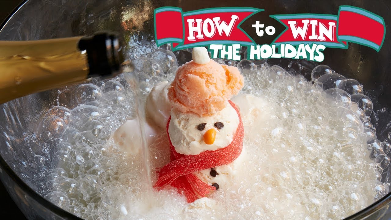 Snowman Punch | Food Network - YouTube