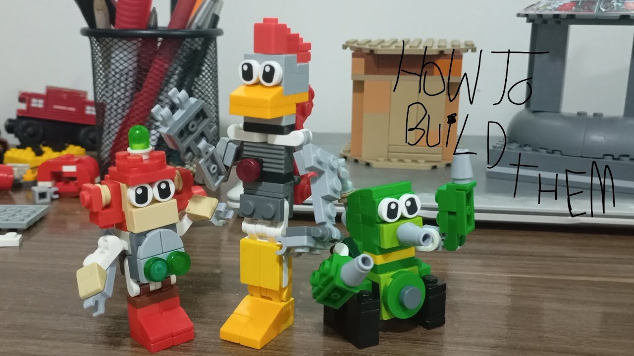 How to build Scratch grounder and coconuts out of lego - YouTube