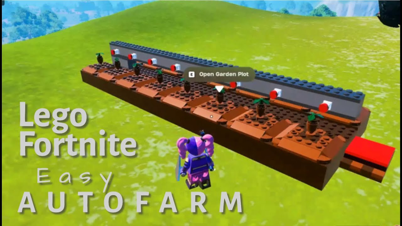 How to Auto Farm in LEGO Fortnite - YouTube
