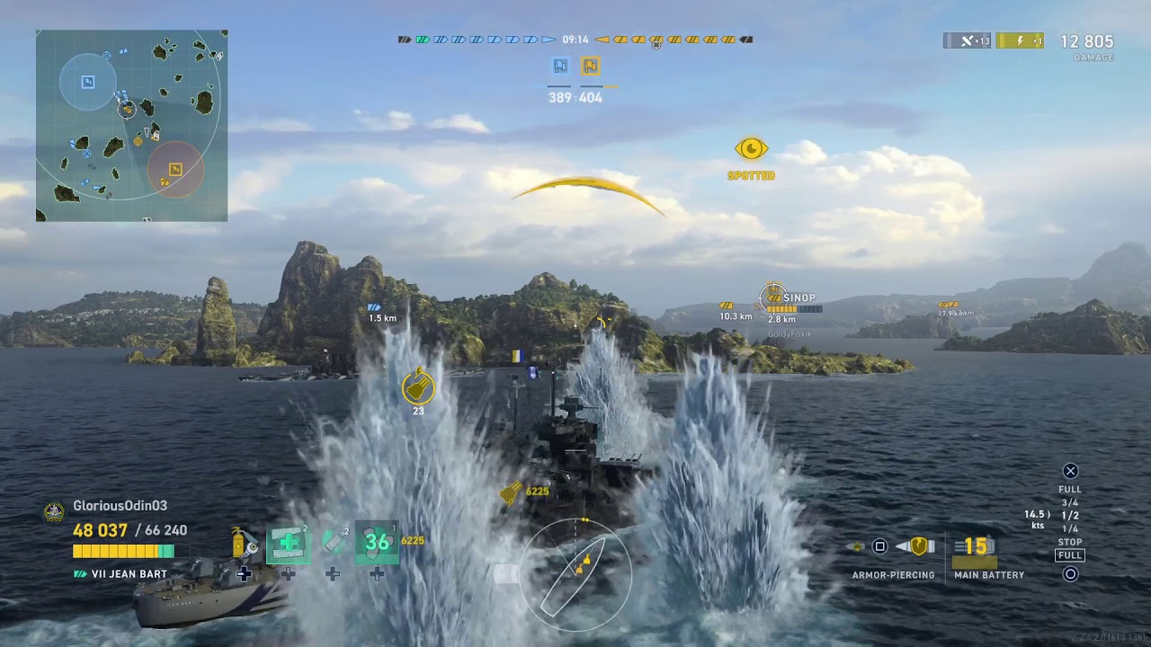 World of Warships: Legends Invisible shells go through the enemy. Fix ...