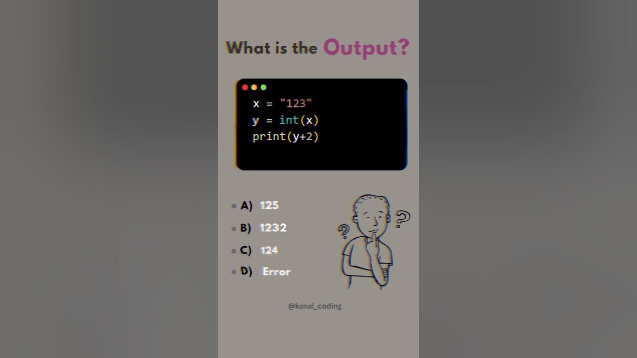 comment your output #programmers #coder #coding - YouTube