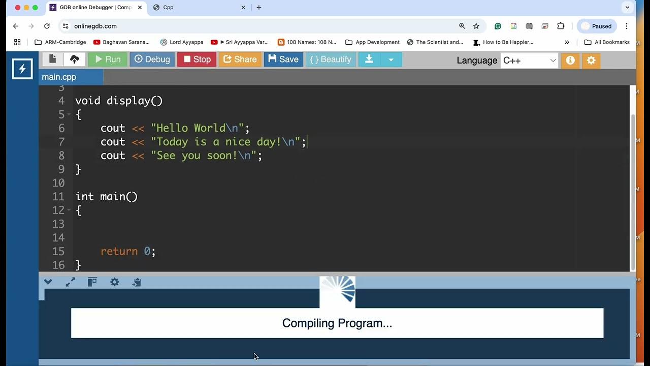 Functions in C - Part 1 - YouTube