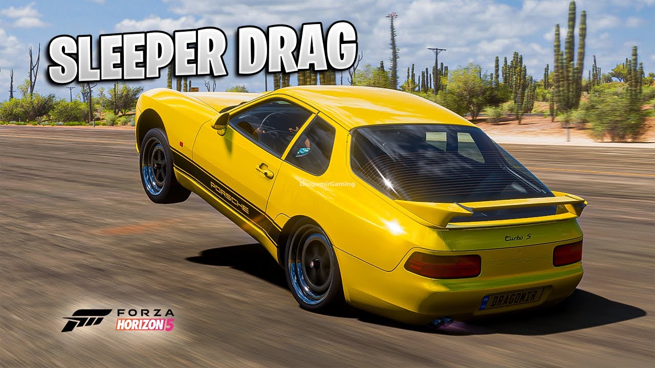 Best DRAG Sleeper Forza Horizon 5 Porsche 968 Turbo S - YouTube