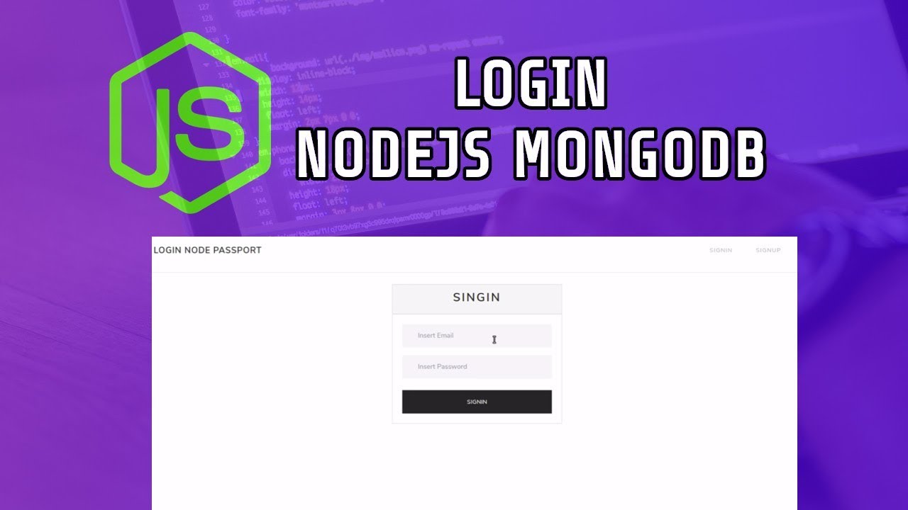 Nodejs Login Con Passport Express Y Mongodb Desde Cero Youtube