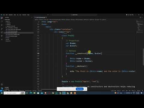PHP OOP Part 2 05.04.24 - YouTube