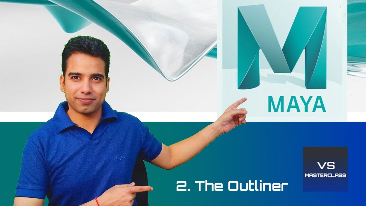 2.Introduction to Maya-The Outliner (VS Masterclass) - YouTube