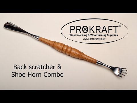 Back Scratcher & Shoe Horn Combo - YouTube
