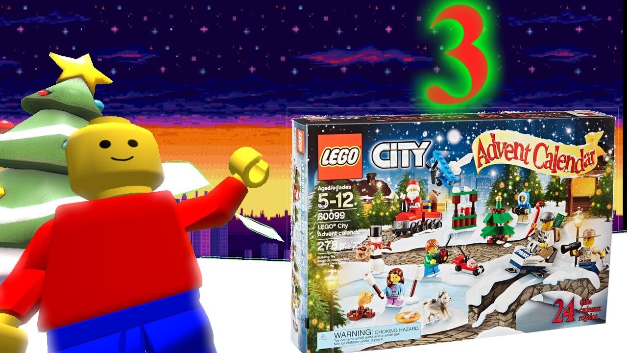 DAY 3 Teen Titans Go LEGO City Advent Calendar (60155) - YouTube