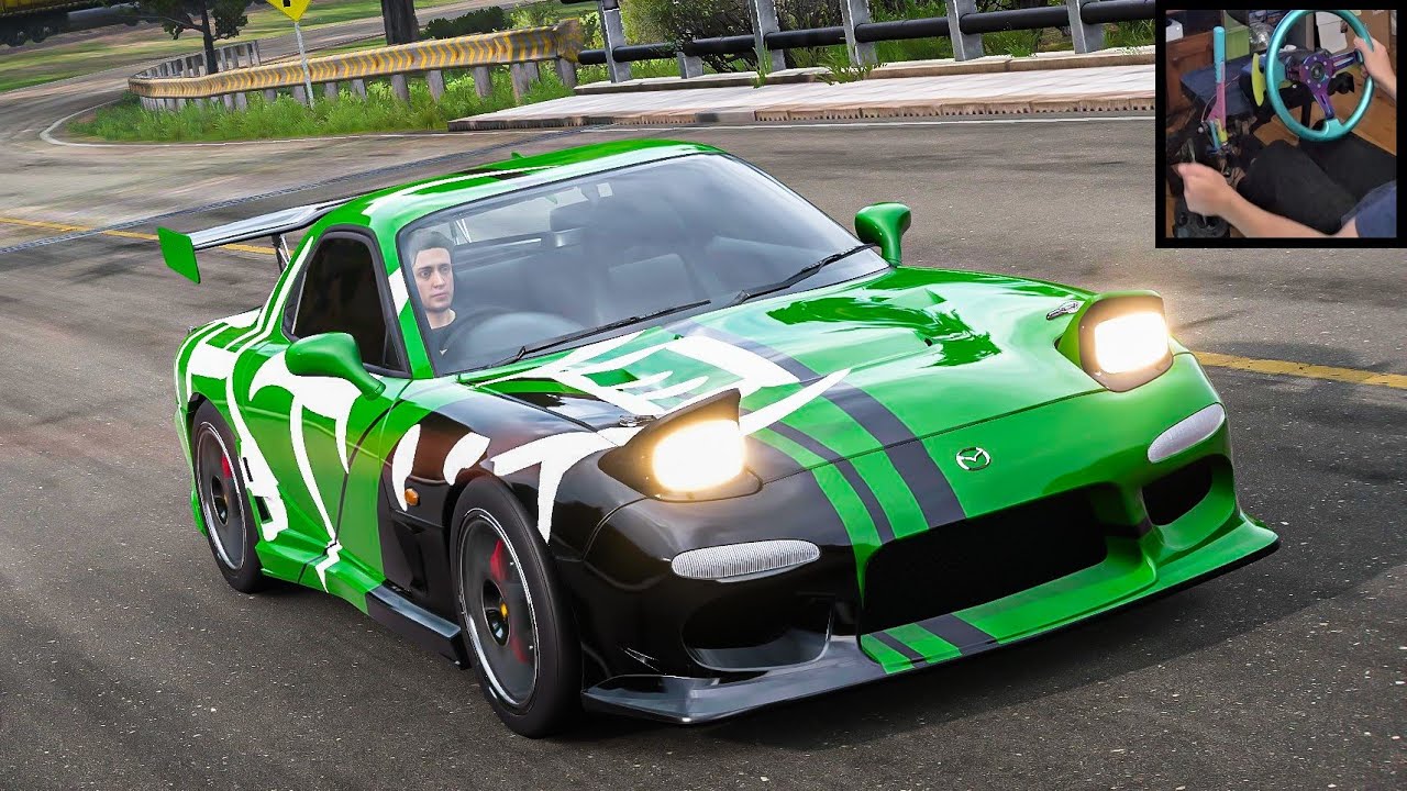 Kenji NFS carbon RX7 but it's FH5 - YouTube