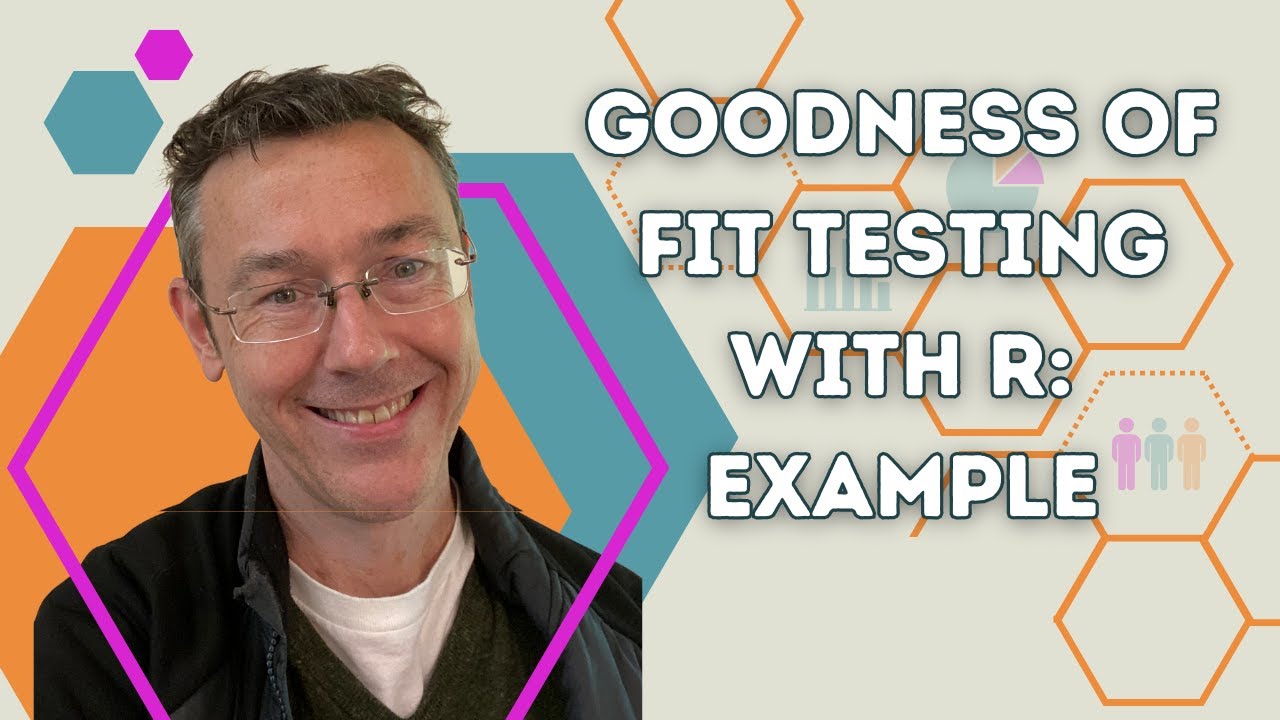 Goodness of fit testing with R: example - YouTube