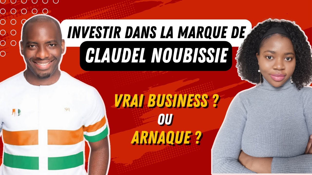 J'AI INVESTI DANS LA MARQUE DE VÊTEMENTS DE CLAUDEL NOUBISSIE (SUR MESURE) - YouTube