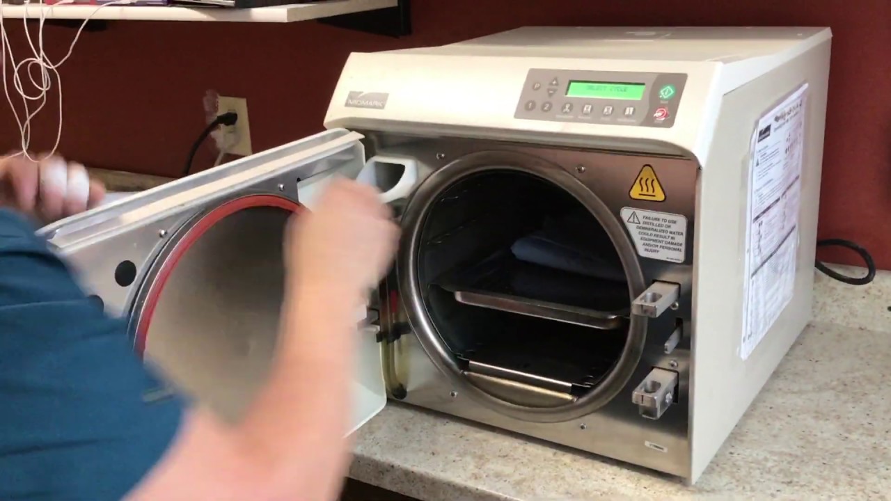 Autoclave Operation with Vet Expert Diana - YouTube