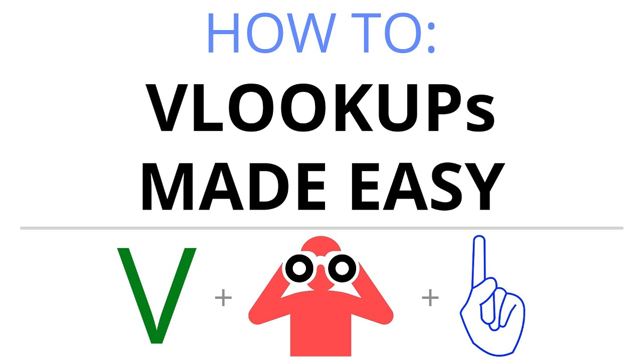 Excel How To VLOOKUPs Made Easy HowTo Excel VLOOKUP YouTube excel-how-to-vlookups-made-easy-howto-excel-vlookup-youtube