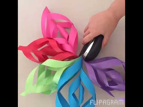 How to make a paper parol - YouTube