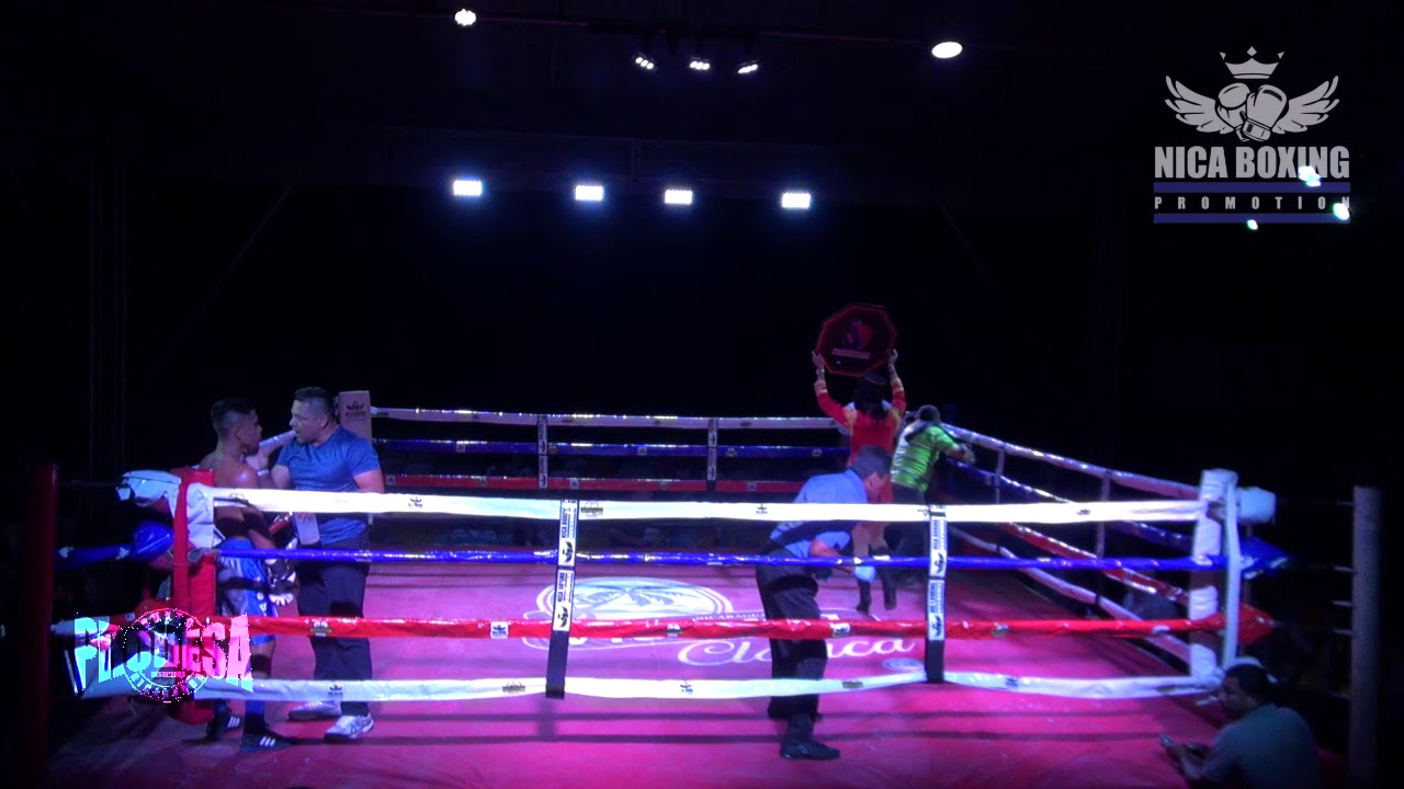 Kevin Traña VS Norlan Paredes - Nica Boxing Promotions - YouTube