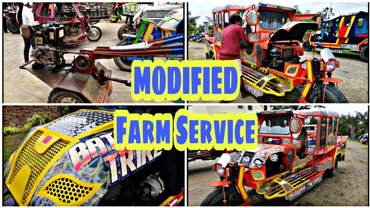 Modified Hand Tractors / # 19Vlog By:Bukid TV - YouTube