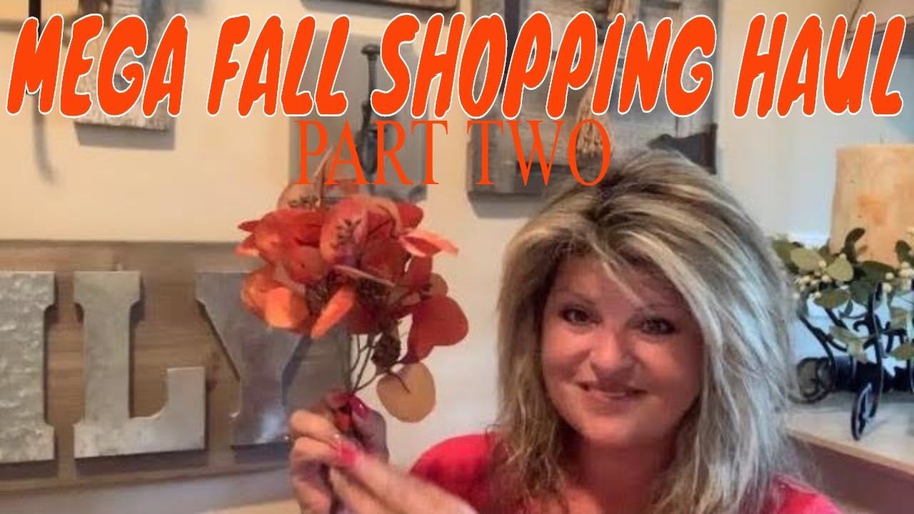 HUGE MEGA FALL SHOPPING HAUL PART 2 | FALL DECORATING 2020 | FALL ...