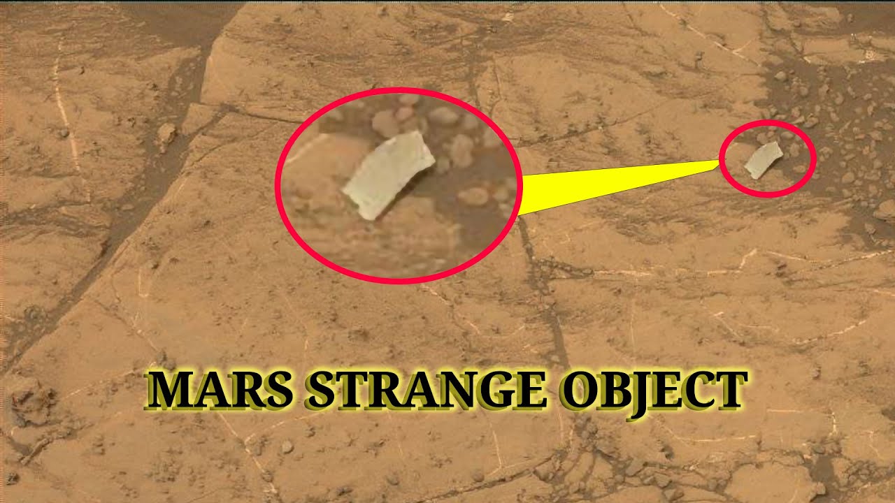 Martian Strange Object Spotted by Mars Rover Curiosity Marte - YouTube