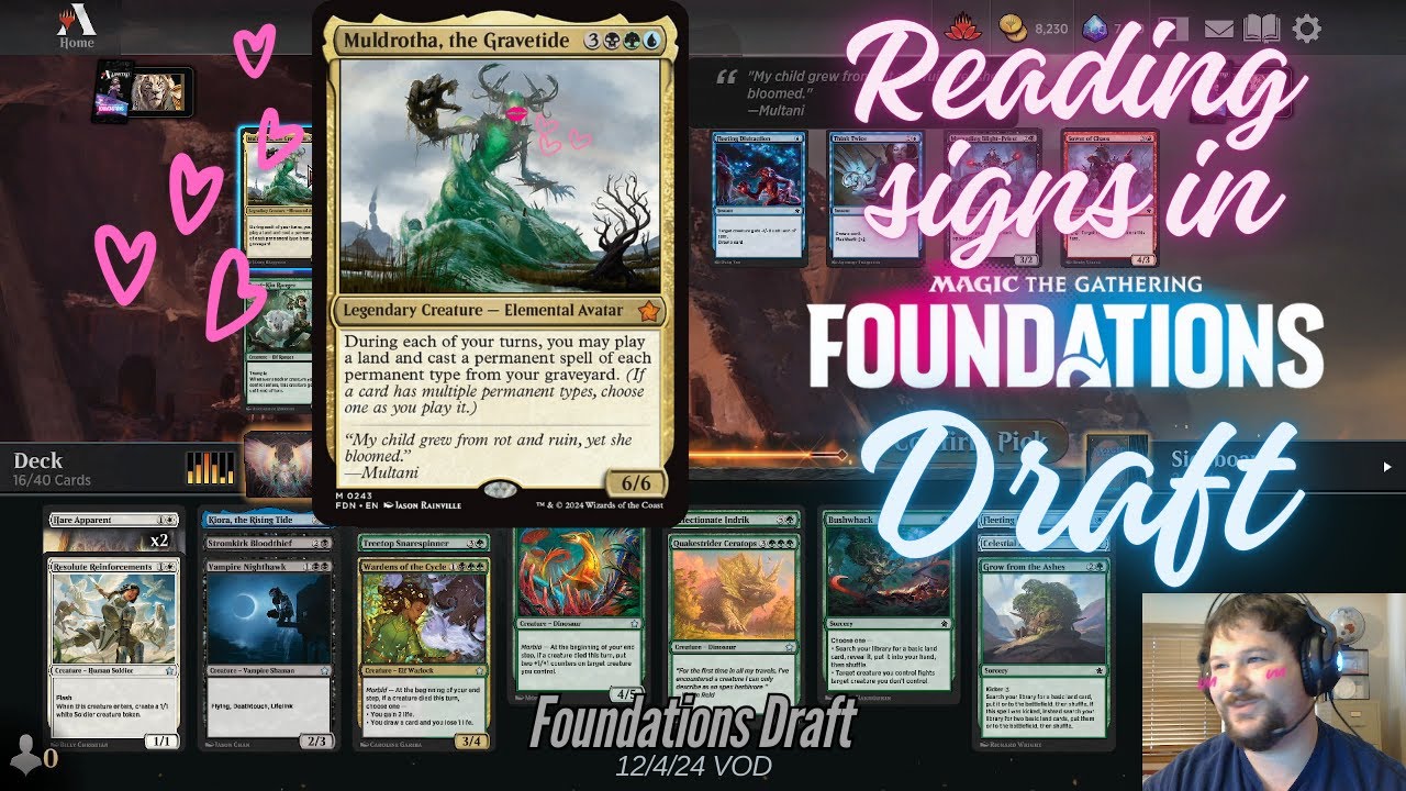 Foundations Draft || Limited Magic for Limited Brain Cells || 12-4-24 VOD - YouTube