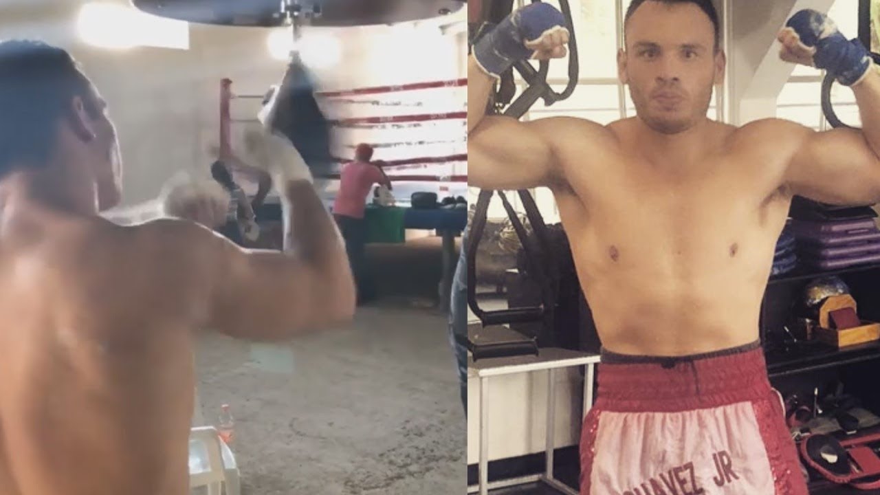 Julio Cesar Chavez Jr training day highlights - YouTube