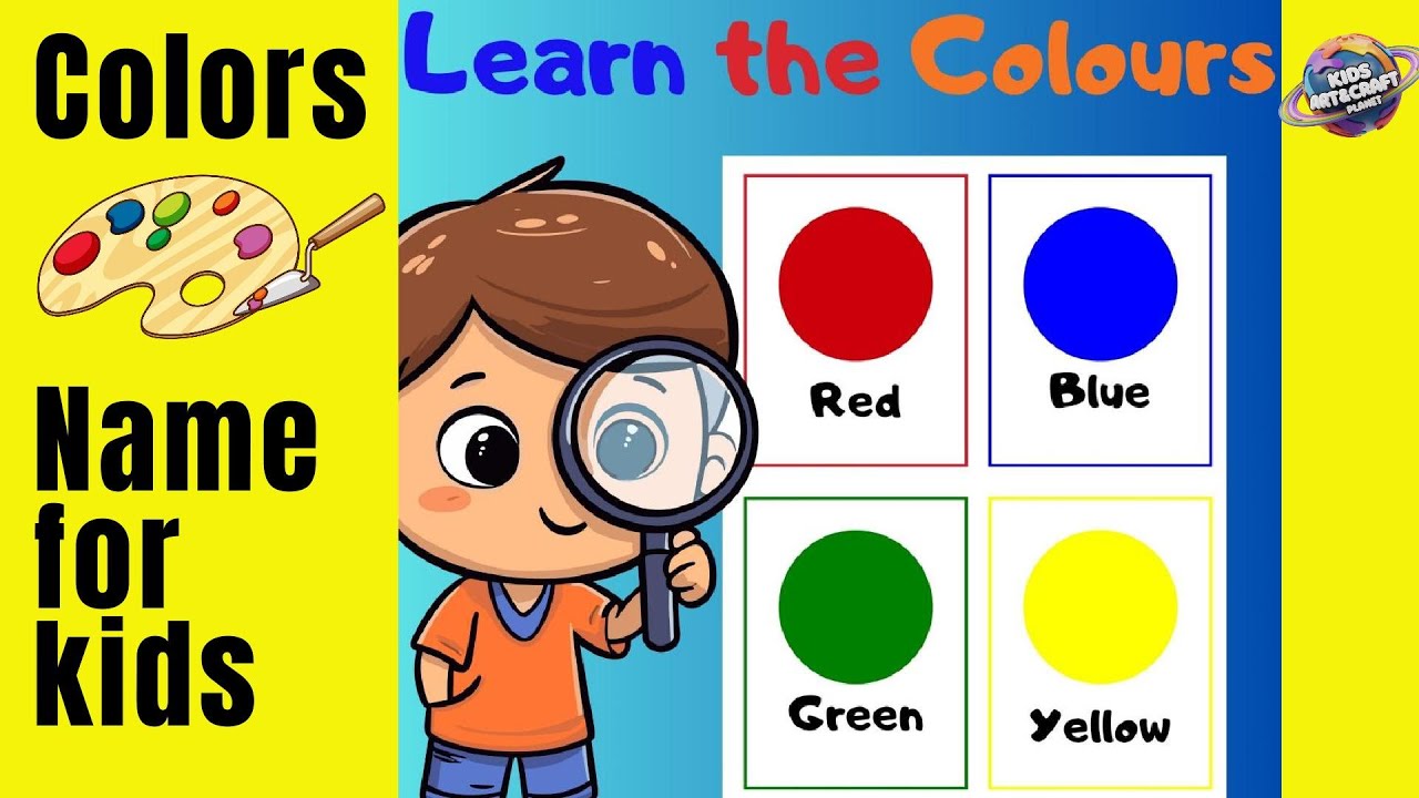 Colors name | Colours name |Learn colors |colors learning video for ...