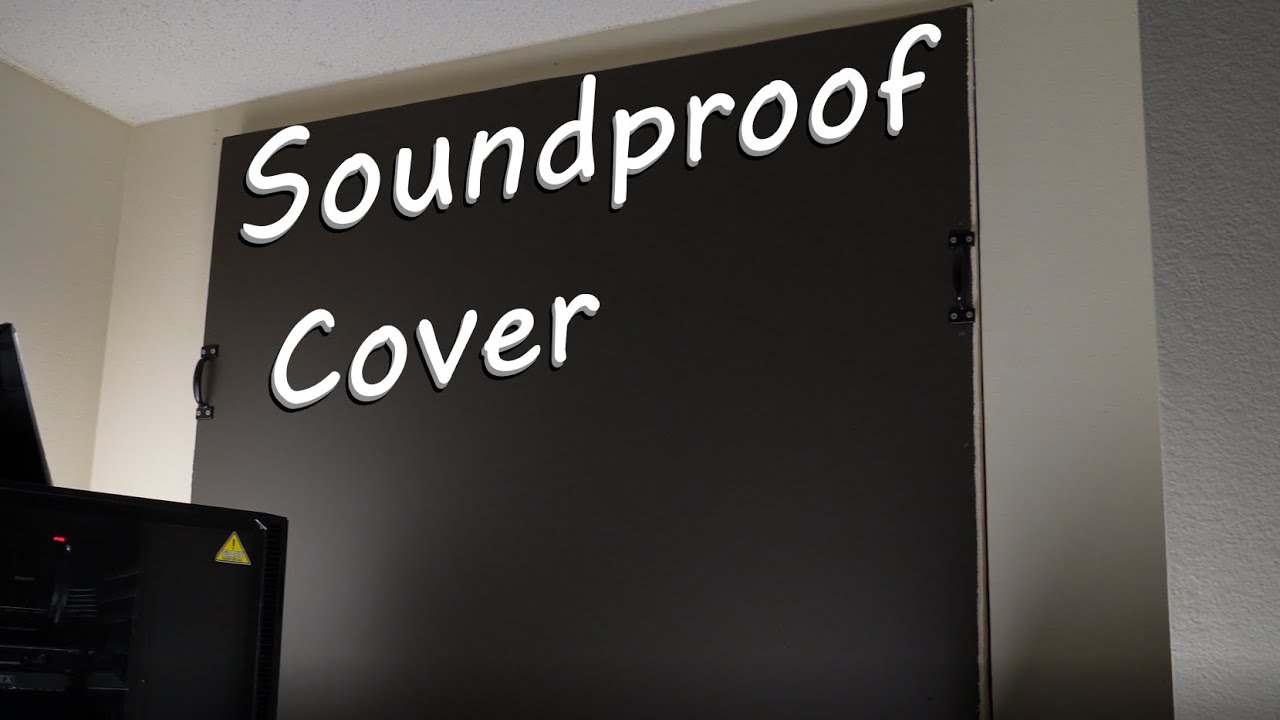 Building a Soundproof Window Cover - YouTube