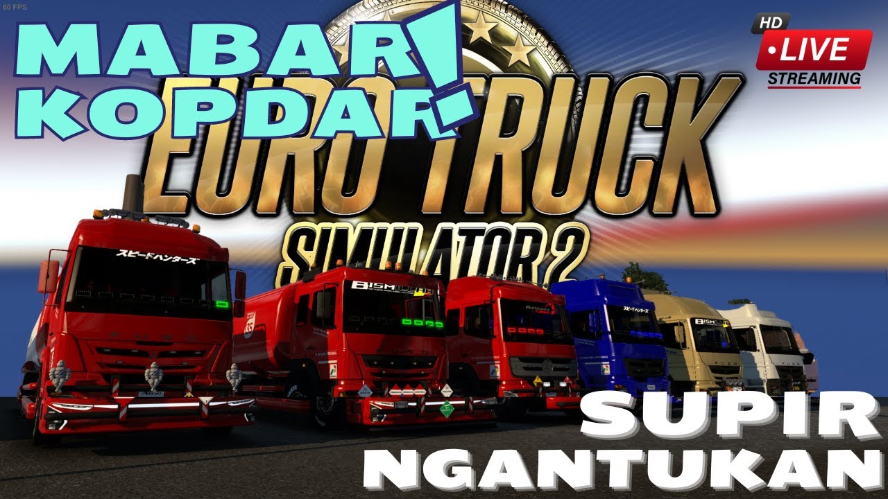 Live Mabar ETS2 Full Mod Indo | Map Gabungan V3 Final - YouTube