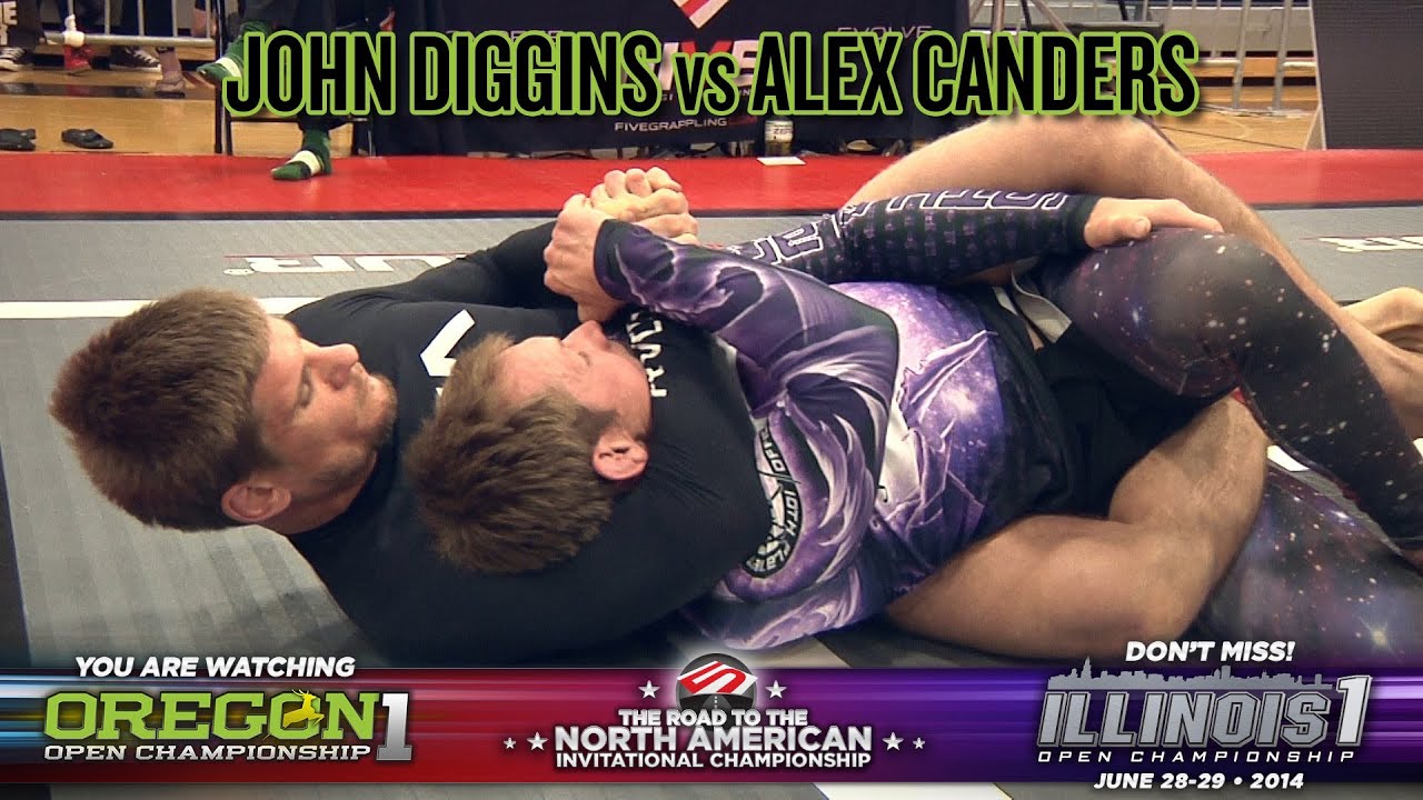 FIVE Grappling Oregon 1: John Diggins vs Alex Canders (Men / No Gi ...