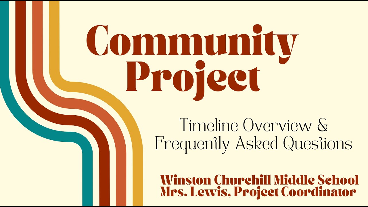 Community Project Timeline and Process Journal Introduction - YouTube