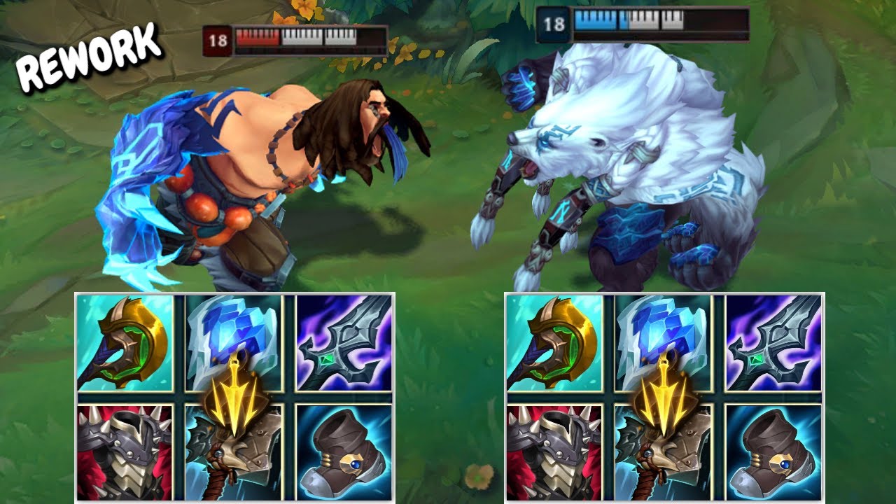 NEW UDYR vs VOLIBEAR FULL BUILD FIGHTS & Best Volibear Moments! - YouTube