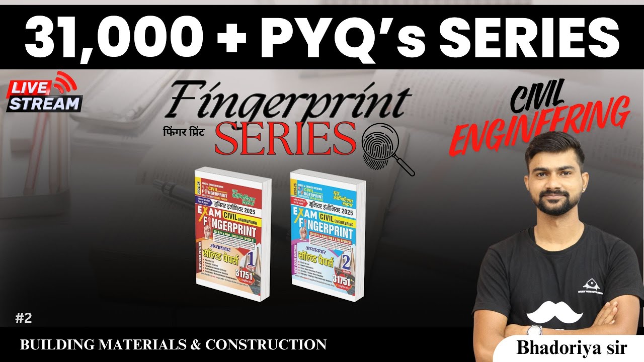 #2 31000+ PYQ's Youth Fingerprint Series | BMC | UPSSSC JE | RSMSSB JE ...