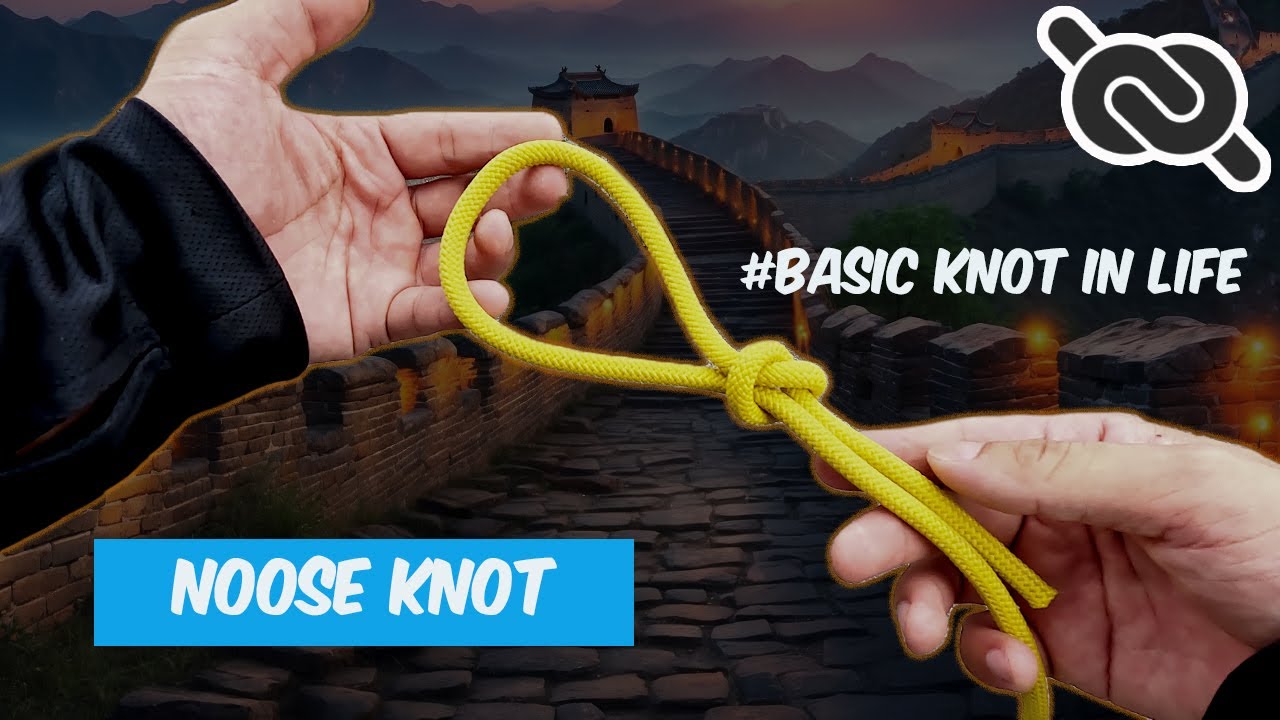 Noose Knot - A Basic Knot in Life - YouTube