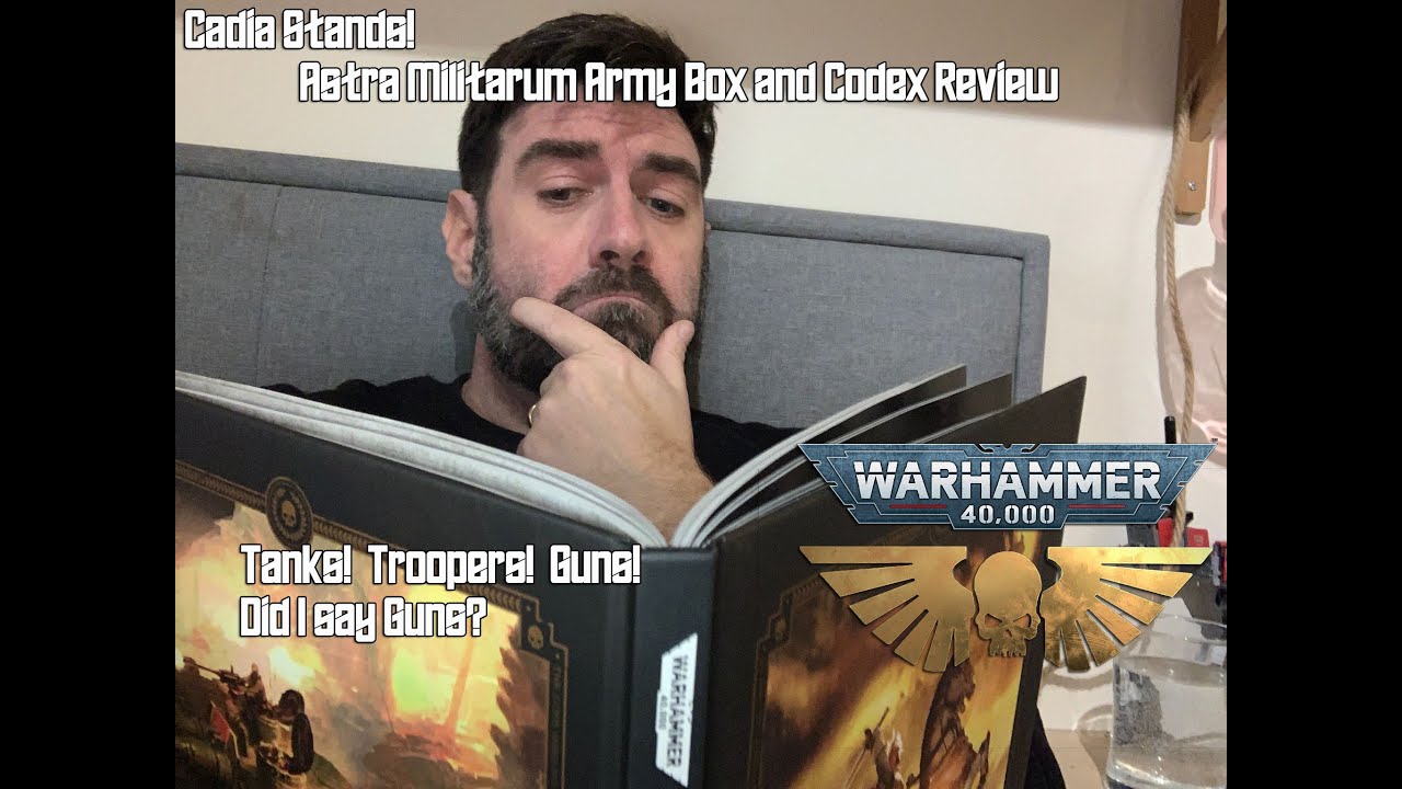 Warhammer 40000 - Cadia Stands - 5 Minute Army Box Review - New Rules ...