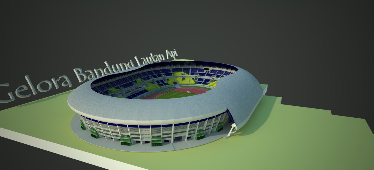 Gelora Bandung Lautan Api (GBLA) 3D - YouTube
