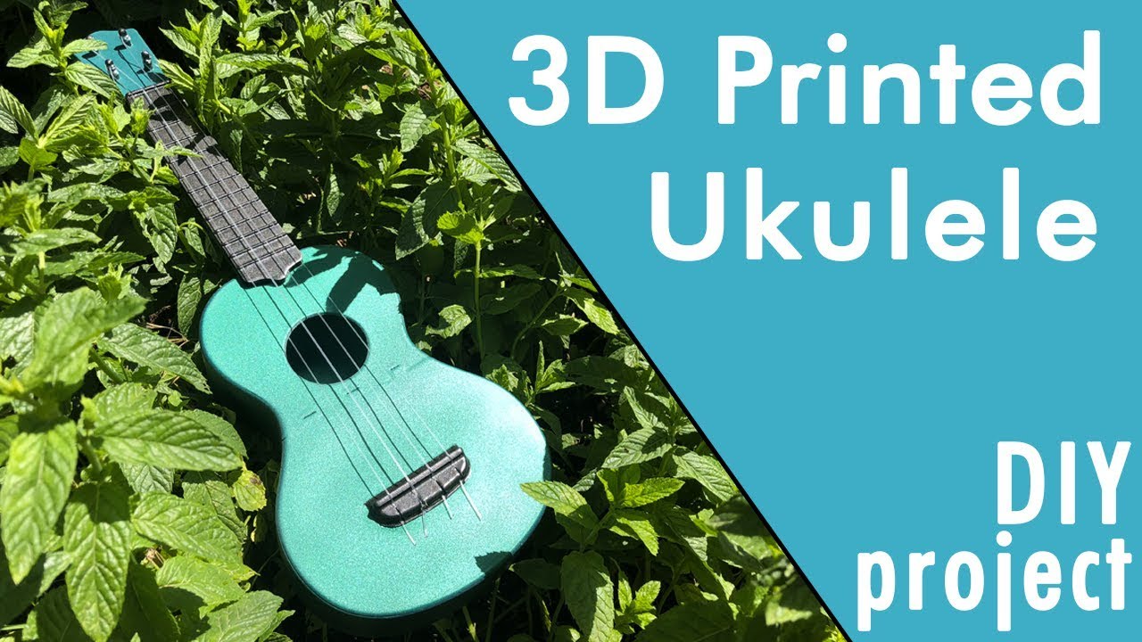 3D Printed Ukulele Instrument (Will It Work?) - YouTube