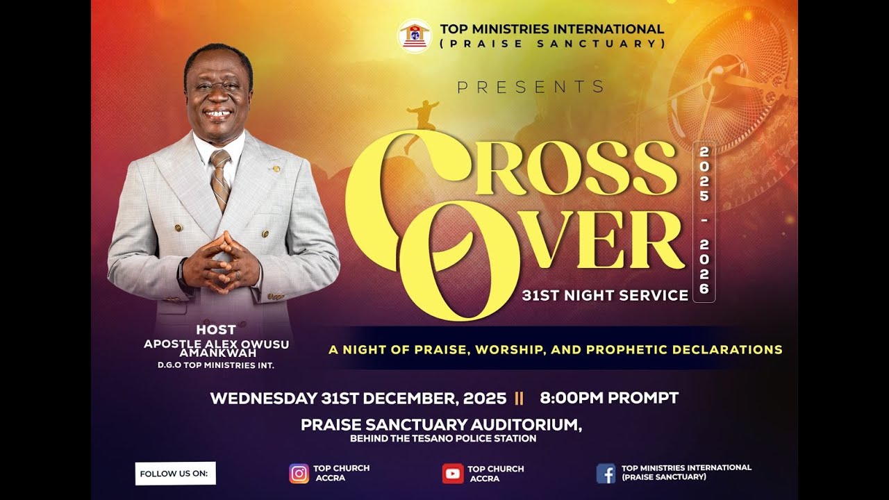 CROSS OVER SERVICE|| 31.12.25 - YouTube