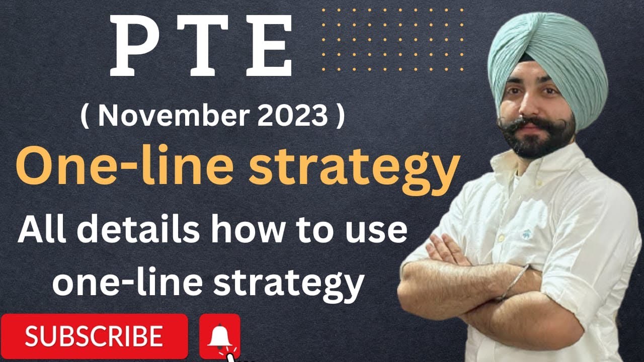 PTE ( November 2023 ) one line strategy working or not and how to use ...