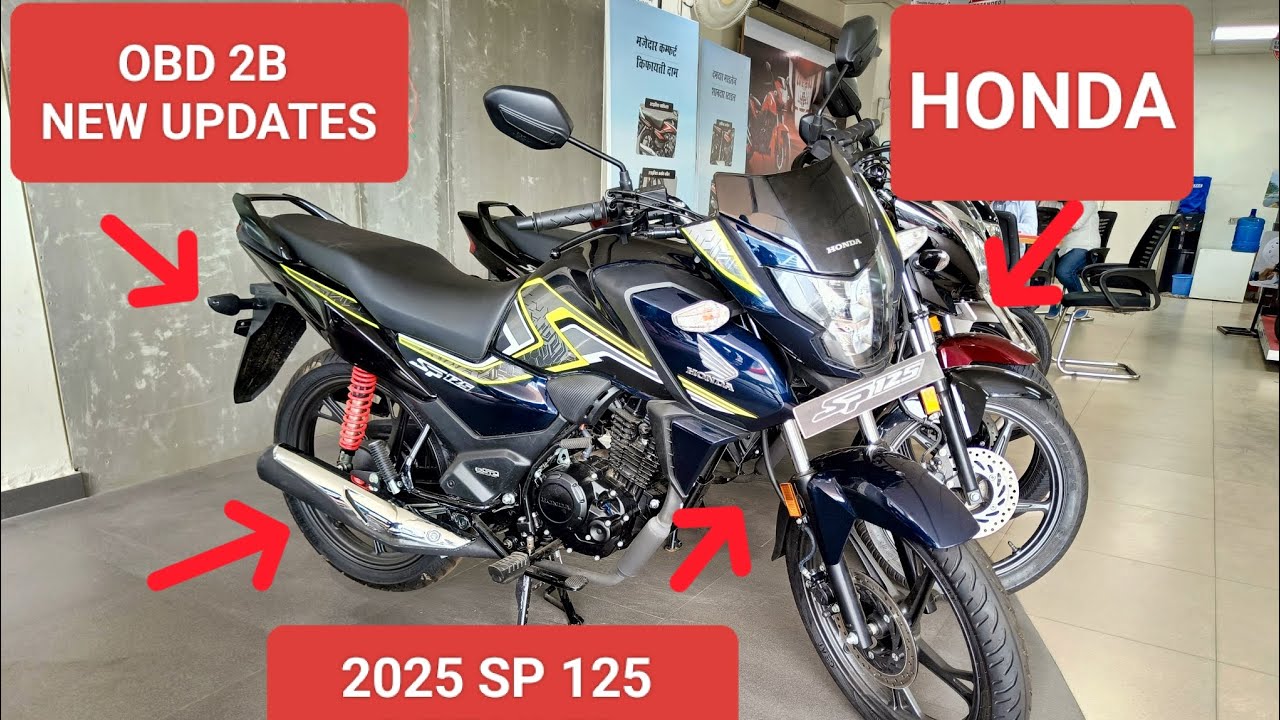 2025 New Honda SP 125 OBD 2B Update Features Price Mileage Detailed ...