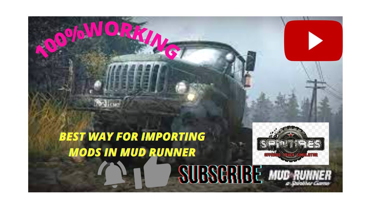 How To Install Mods in MUD RUNNER|| Best way to INSTALL the Mods - YouTube
