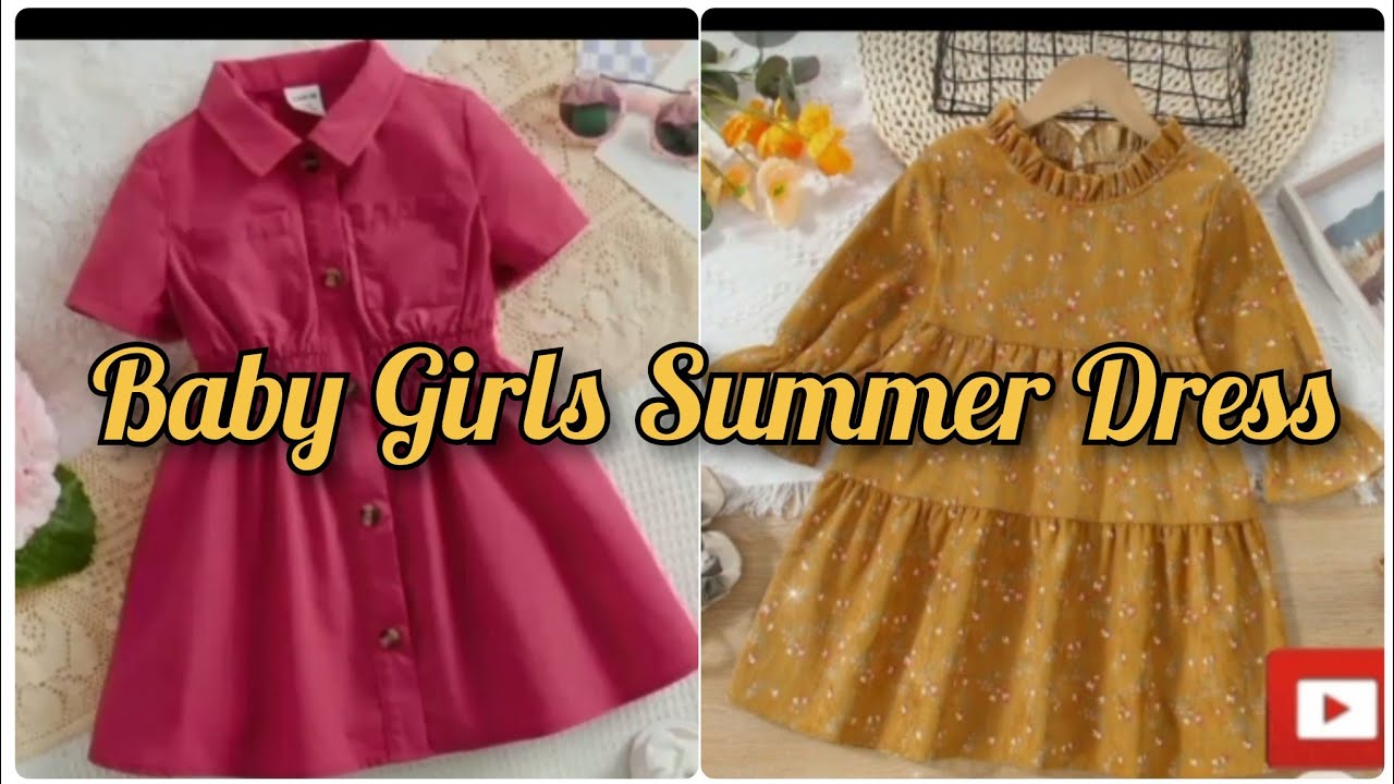 Baby Girls Summer Dress Designing Ideas || Summer Latest Dress ...
