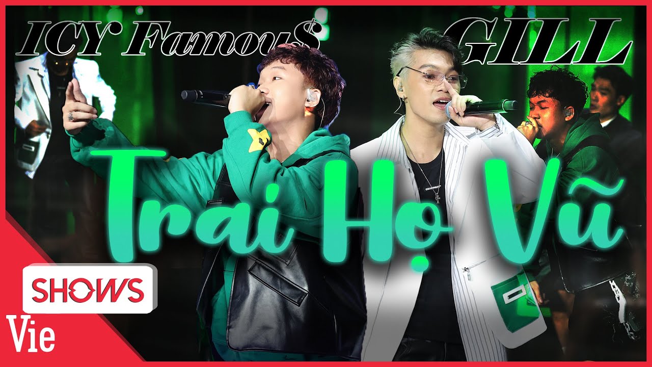 2 anh "TRAI HỌ VŨ" GILL và ICY Famou$ đốt cháy vòng đối đầu RAP VIỆT ...